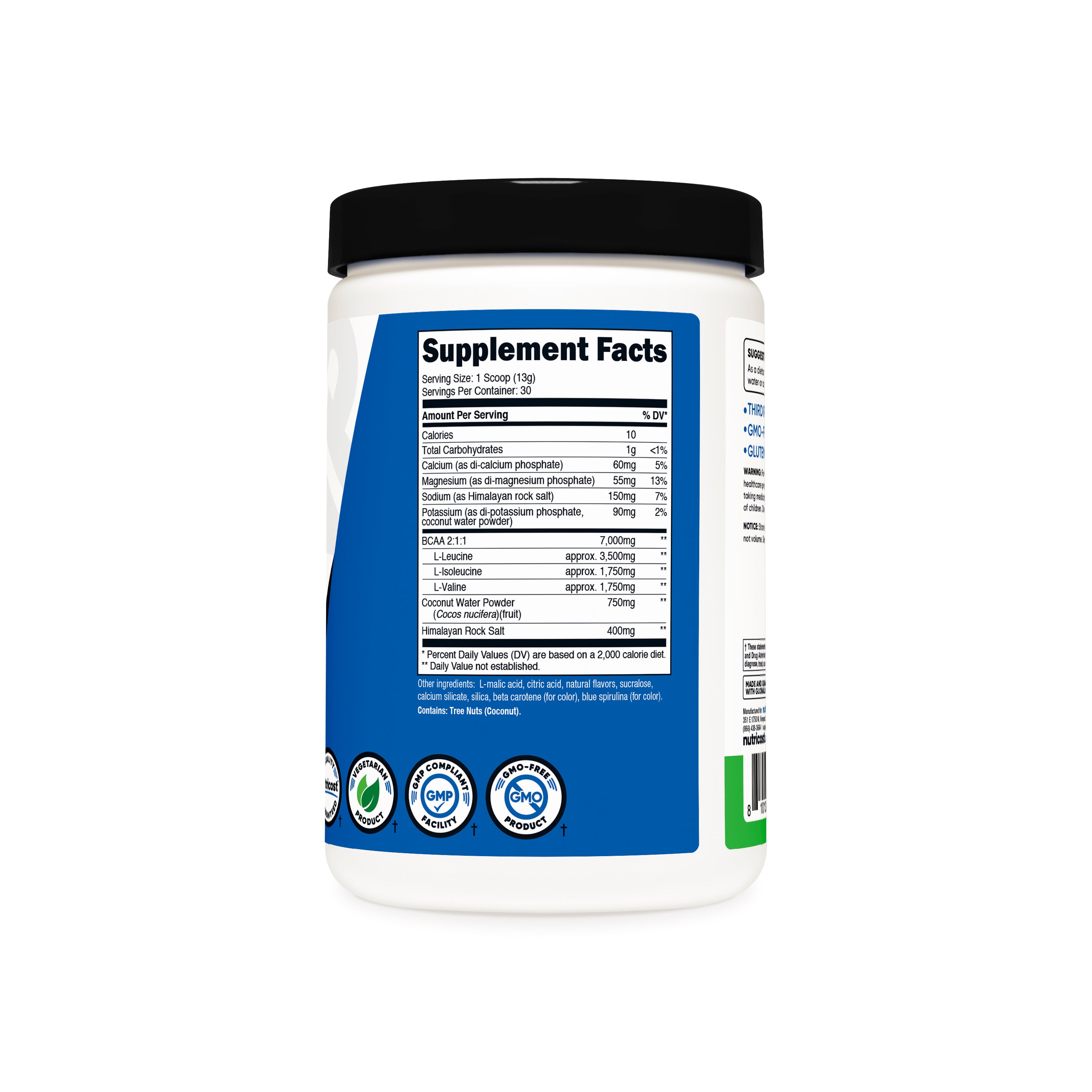 Nutricost BCAA + Hydration Powder