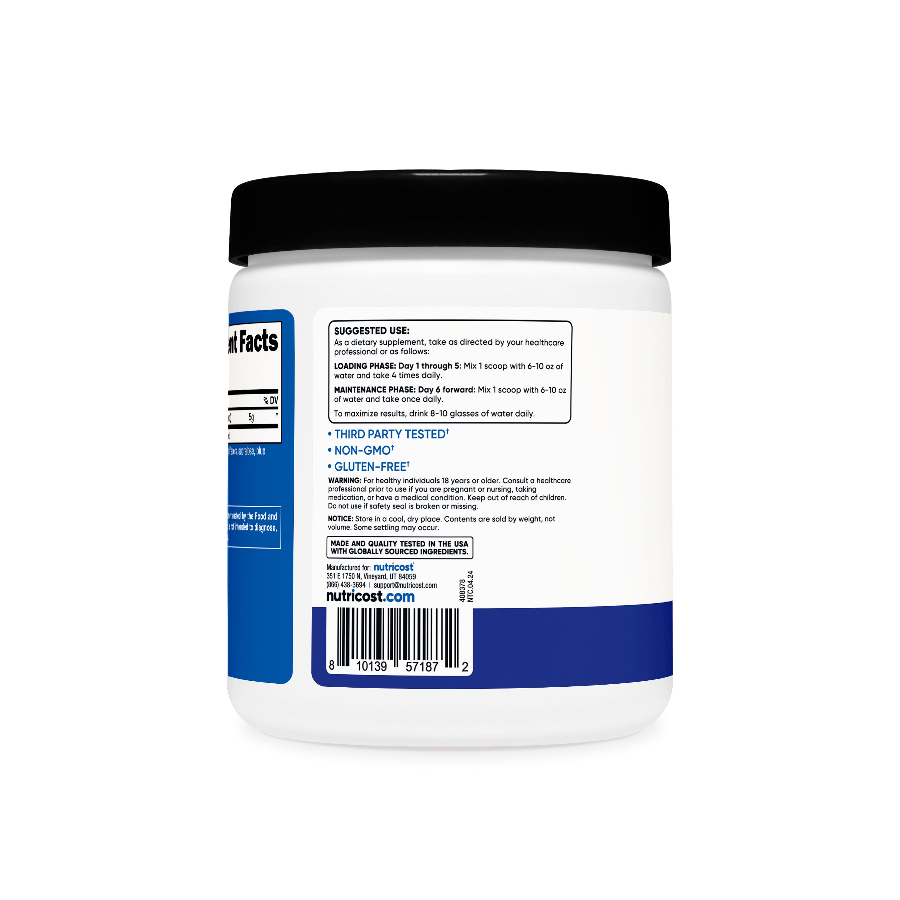 Nutricost Creatine Monohydrate Powder