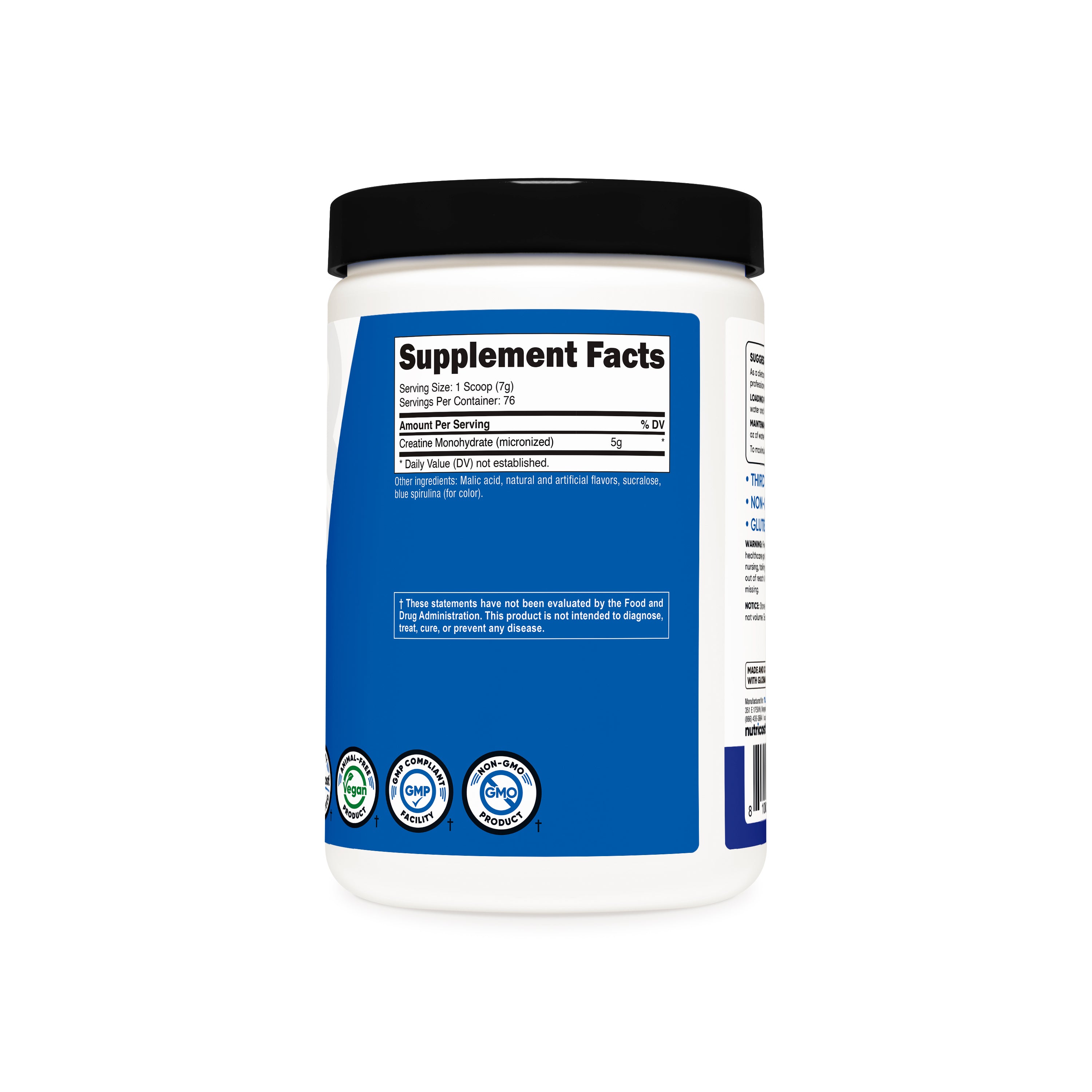 Nutricost Creatine Monohydrate Powder
