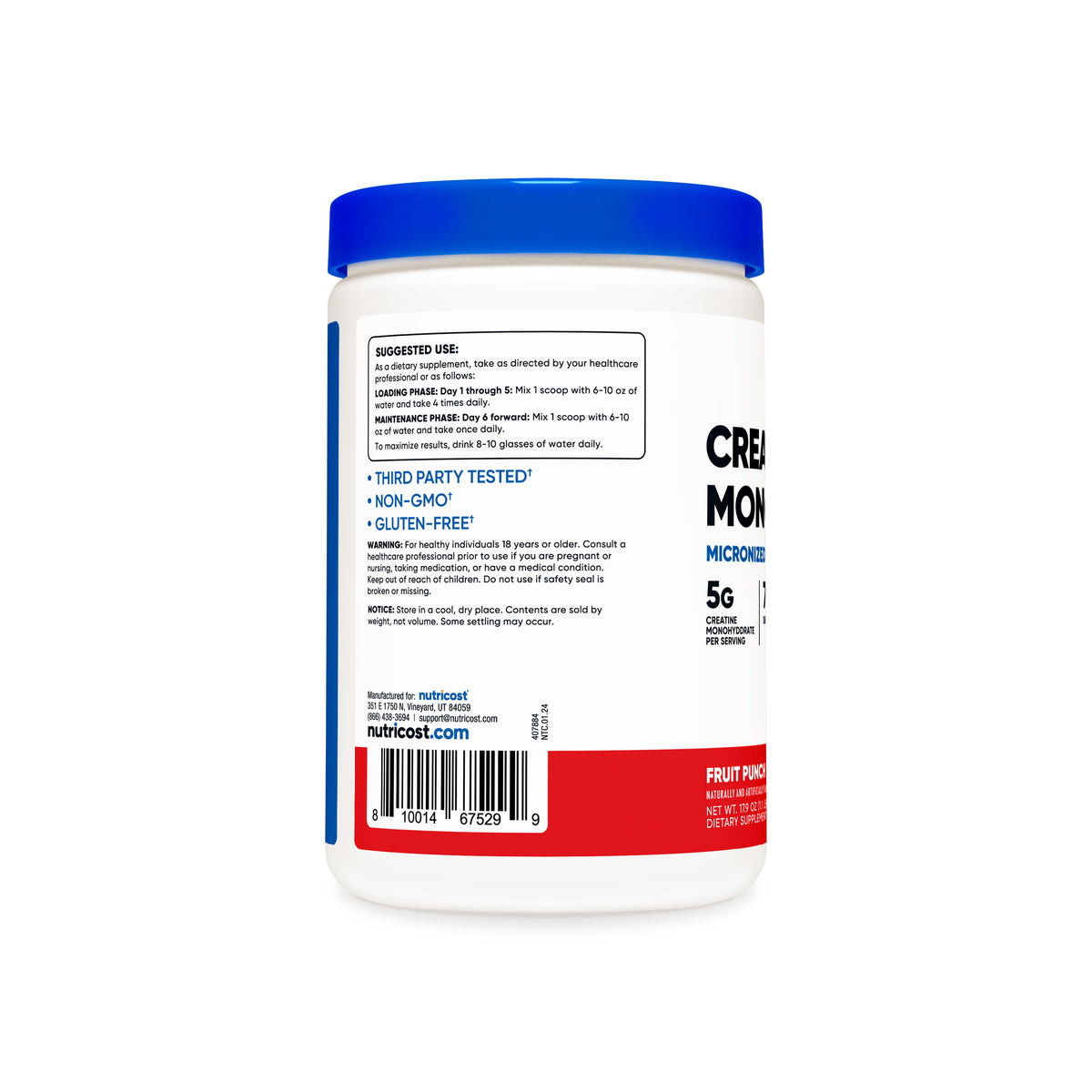 Nutricost Creatine Monohydrate Powder