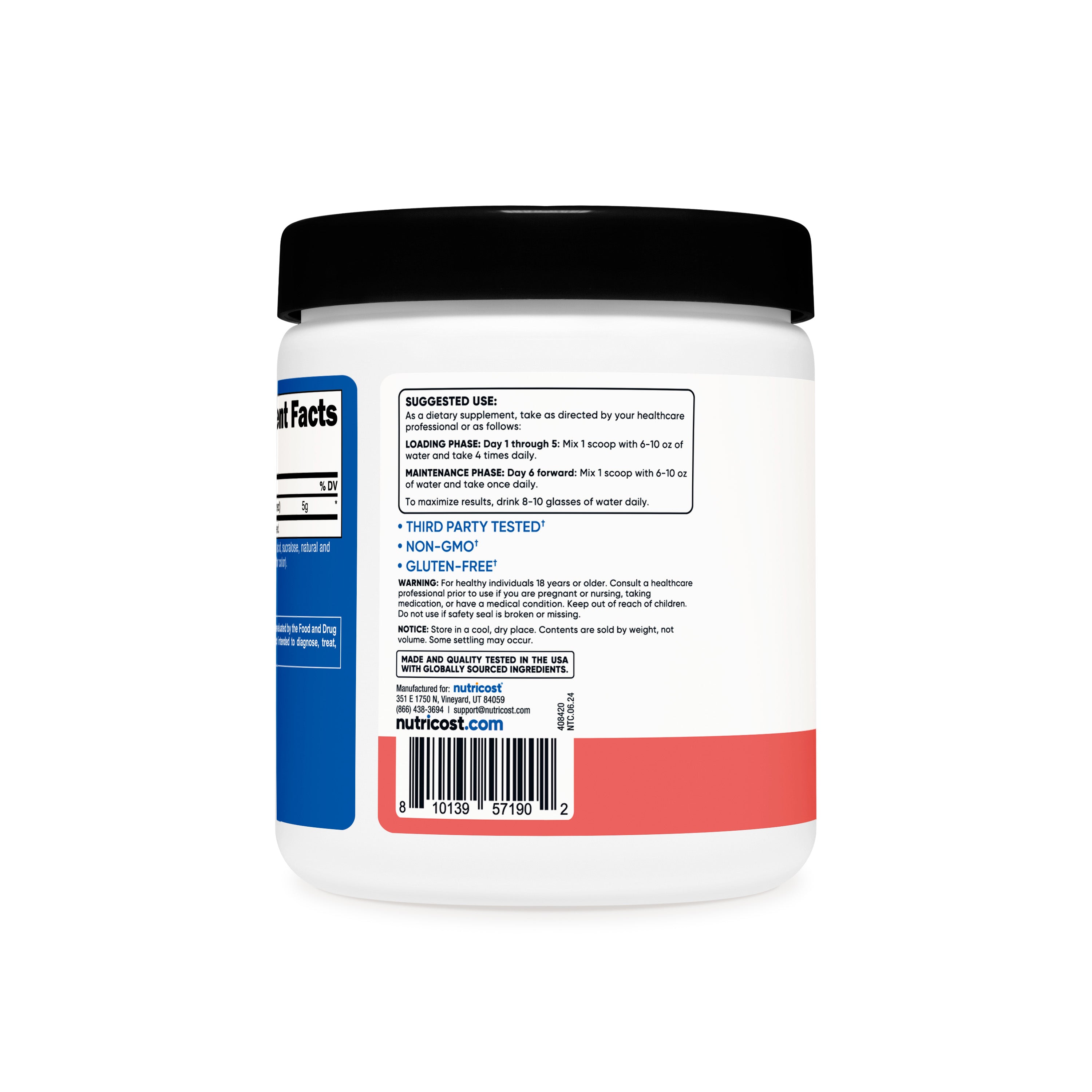 Nutricost Creatine Monohydrate Powder