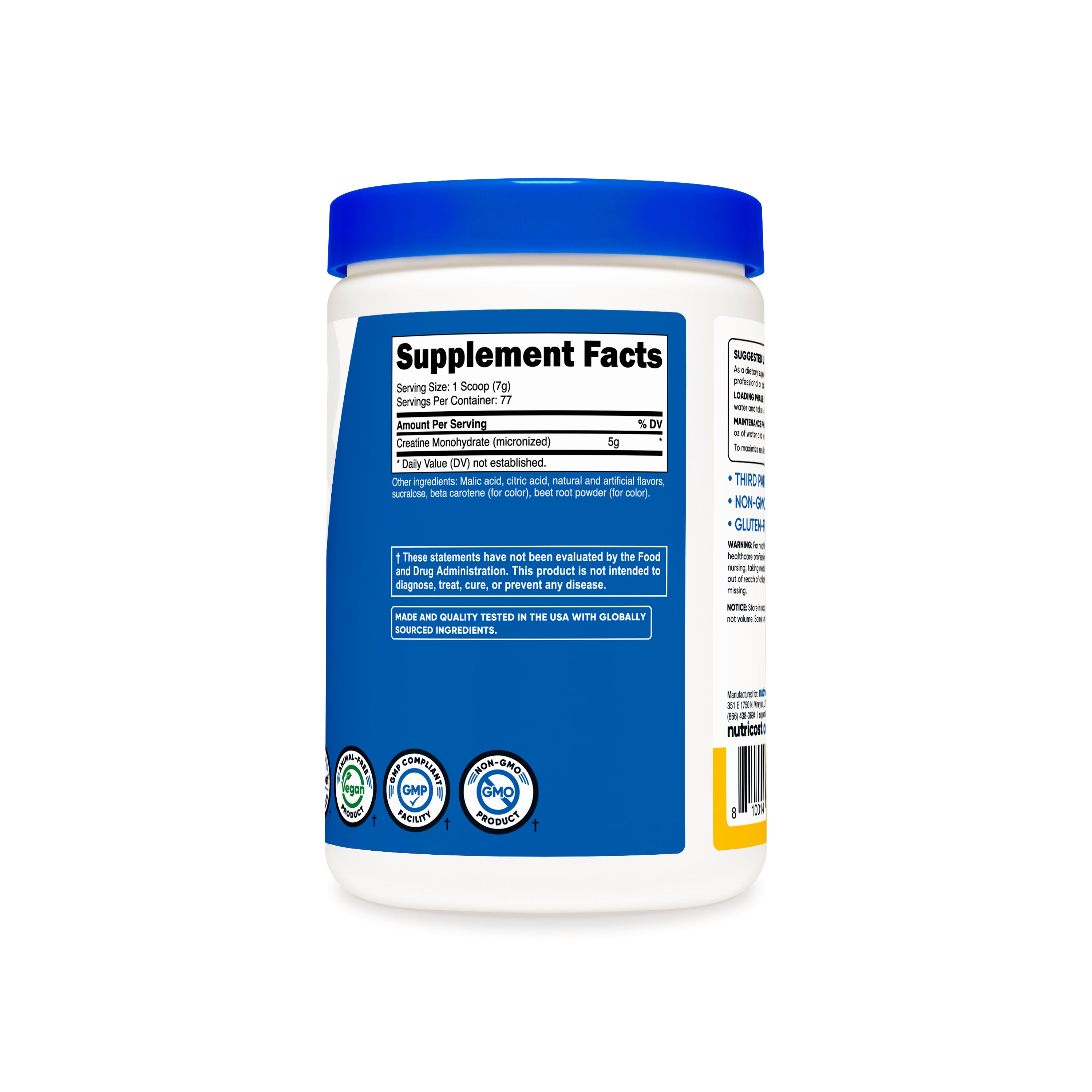 Nutricost Creatine Monohydrate Powder