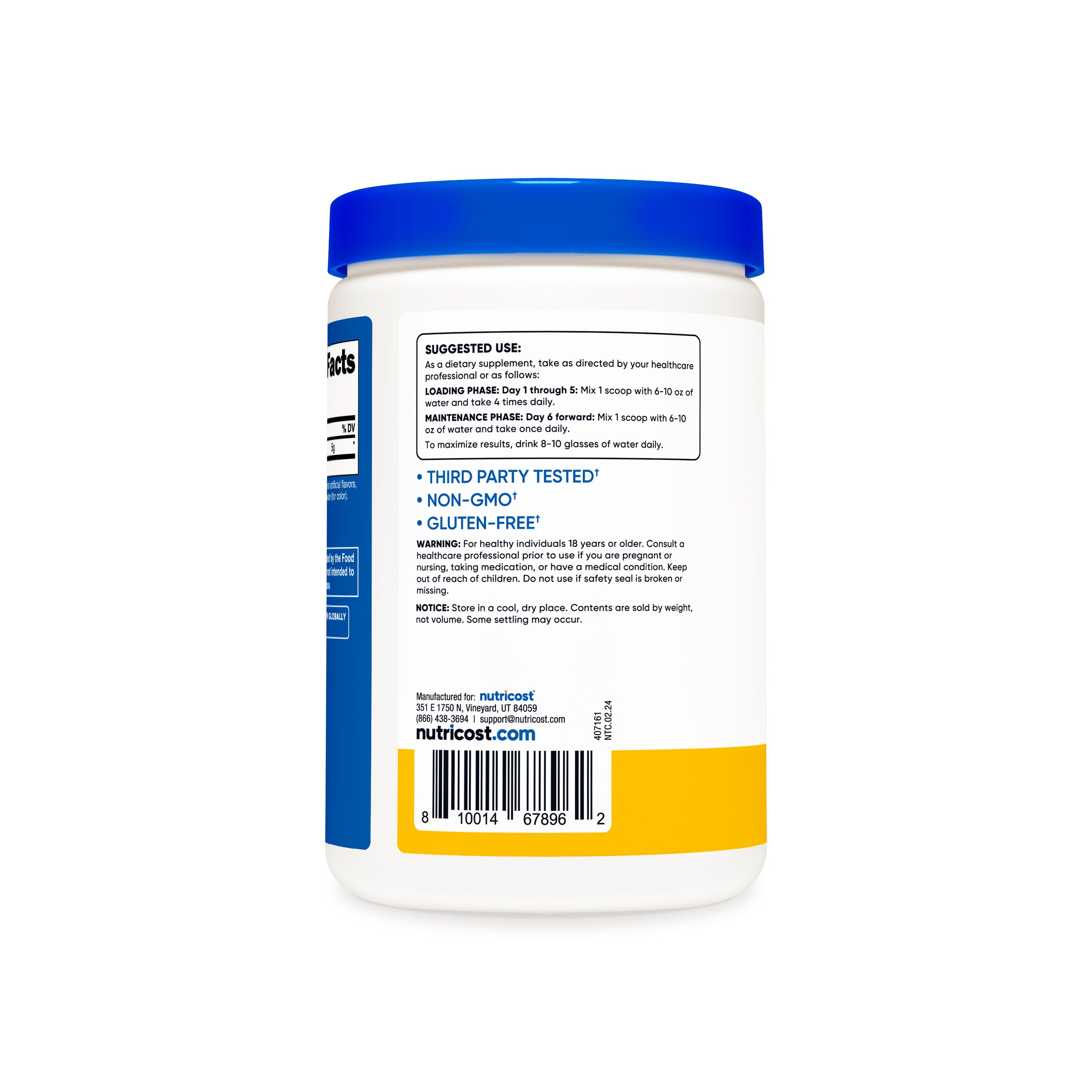 Nutricost Creatine Monohydrate Powder