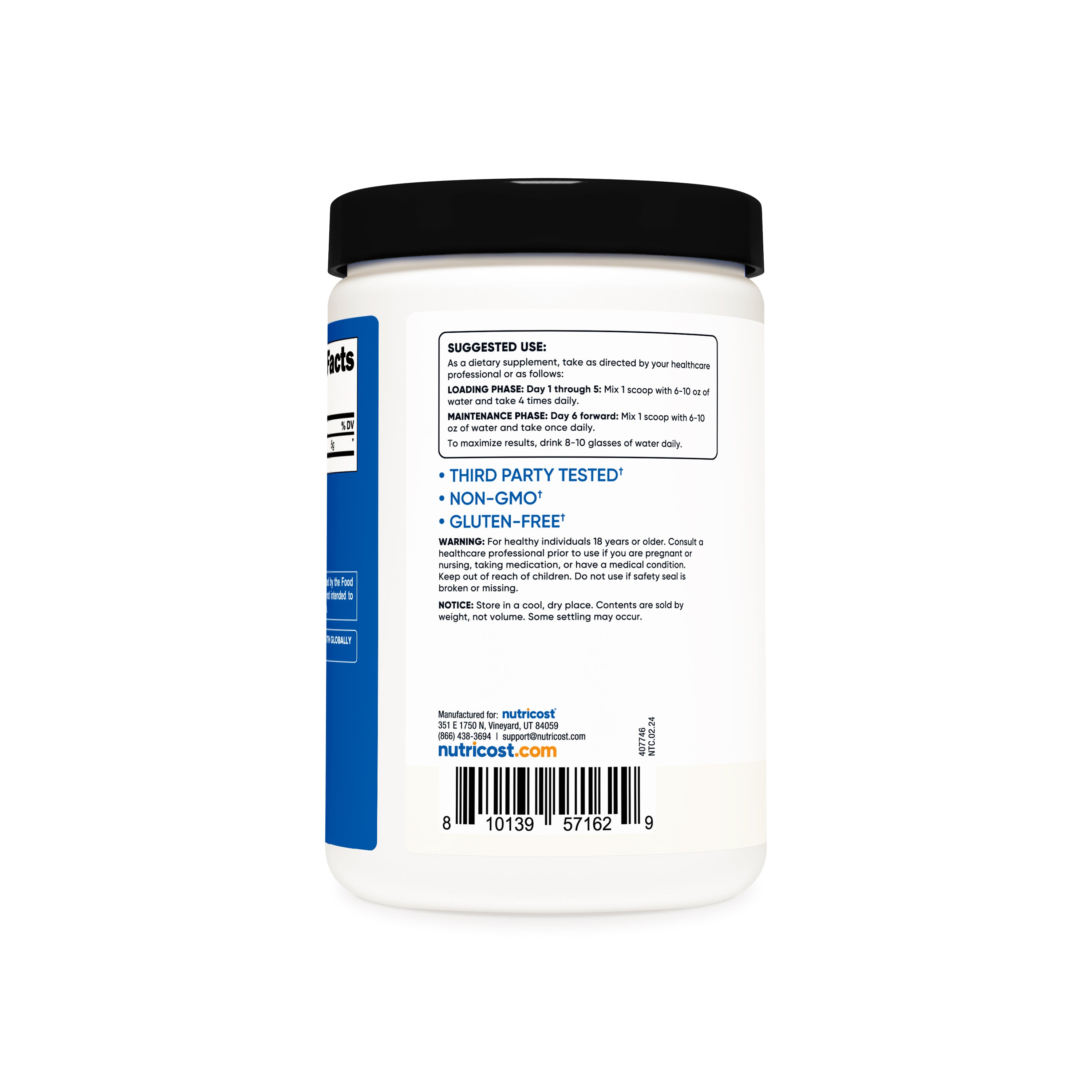 Nutricost Creatine Monohydrate Powder