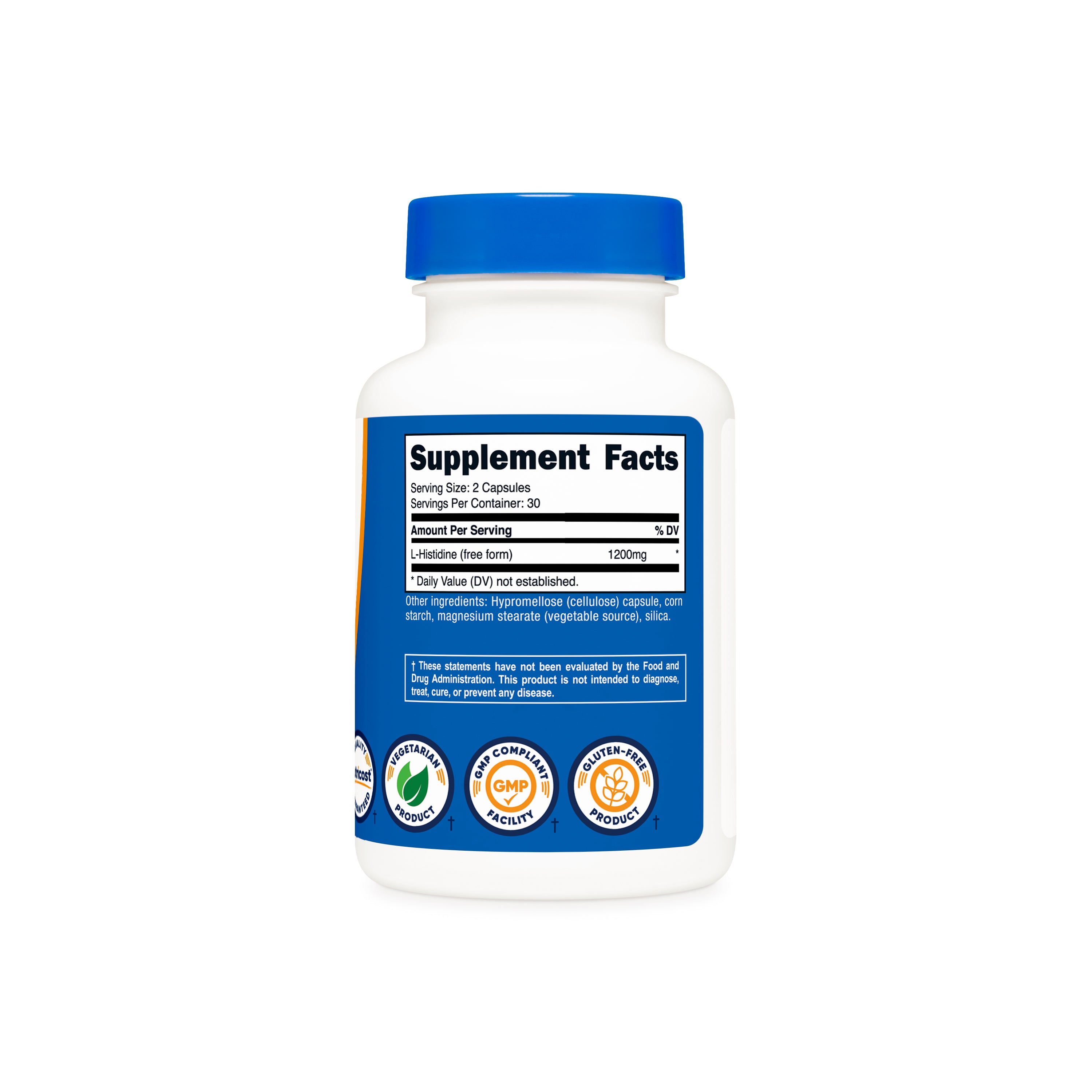 Nutricost L-Histidine Capsules