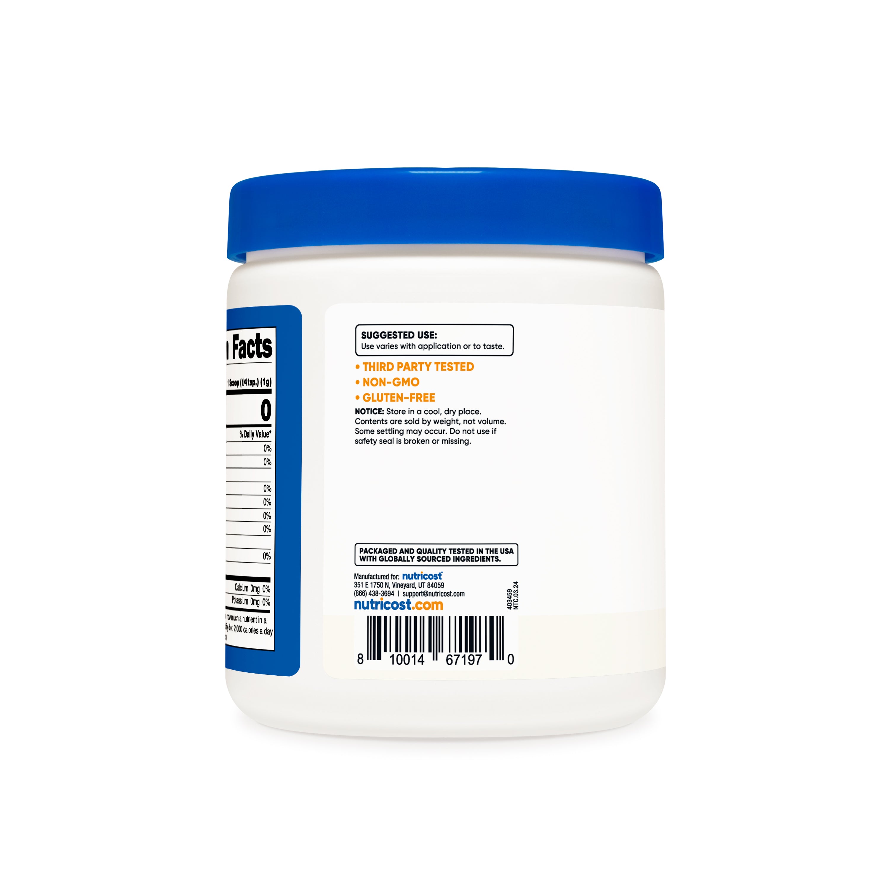 Nutricost Malic Acid Powder
