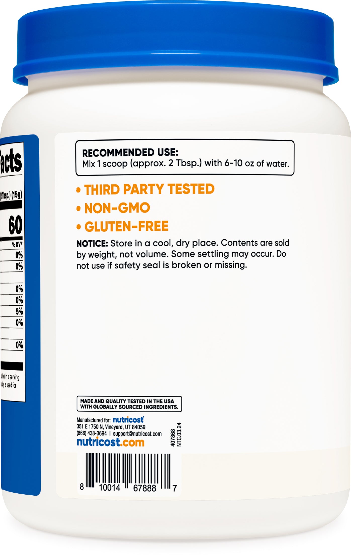 Nutricost Maltodextrin Powder