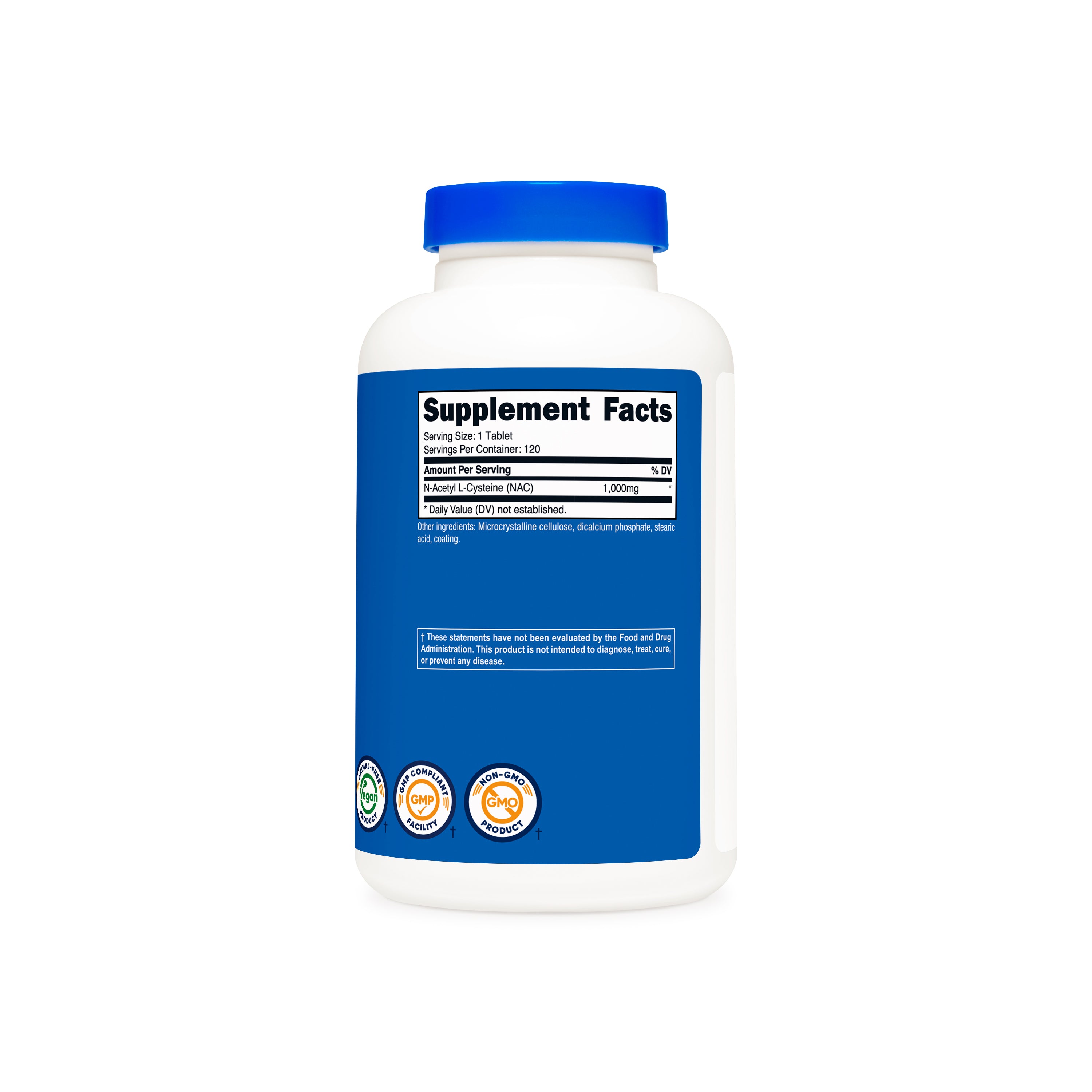 Nutricost N-Acetyl L-Cysteine (NAC) Tablets