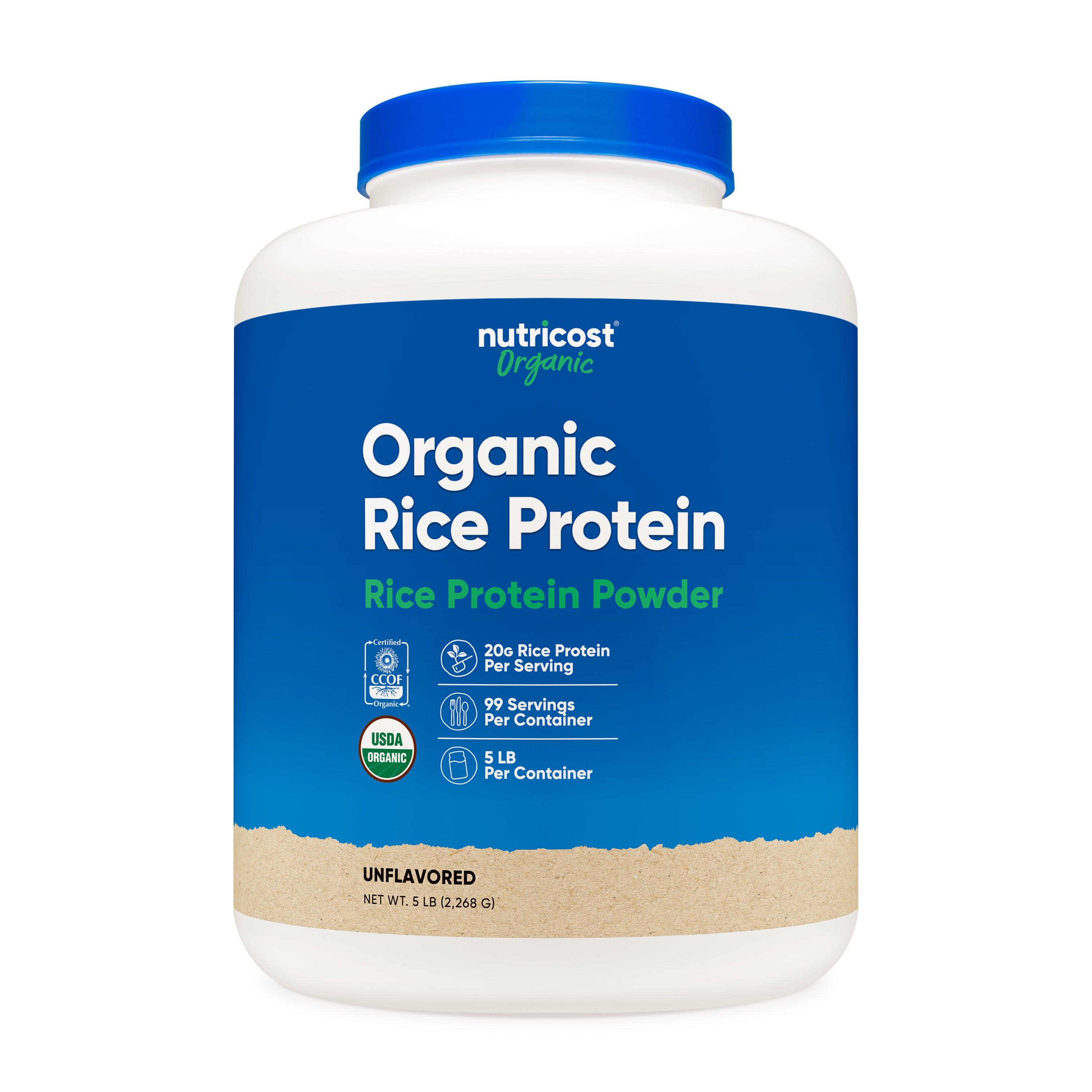 Nutricost Organic Rice Protein Powder