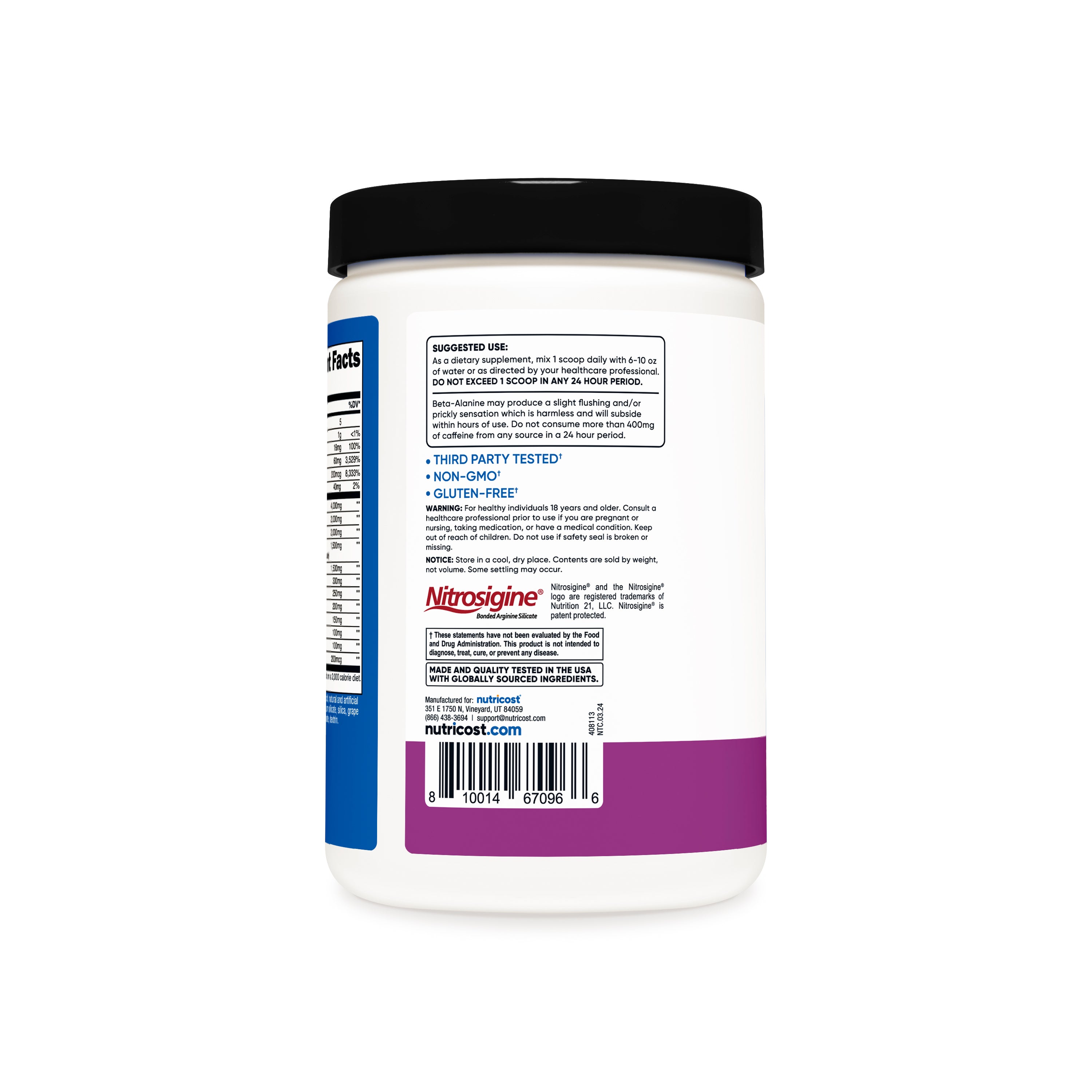 Nutricost Pre-X Workout Complex Powder