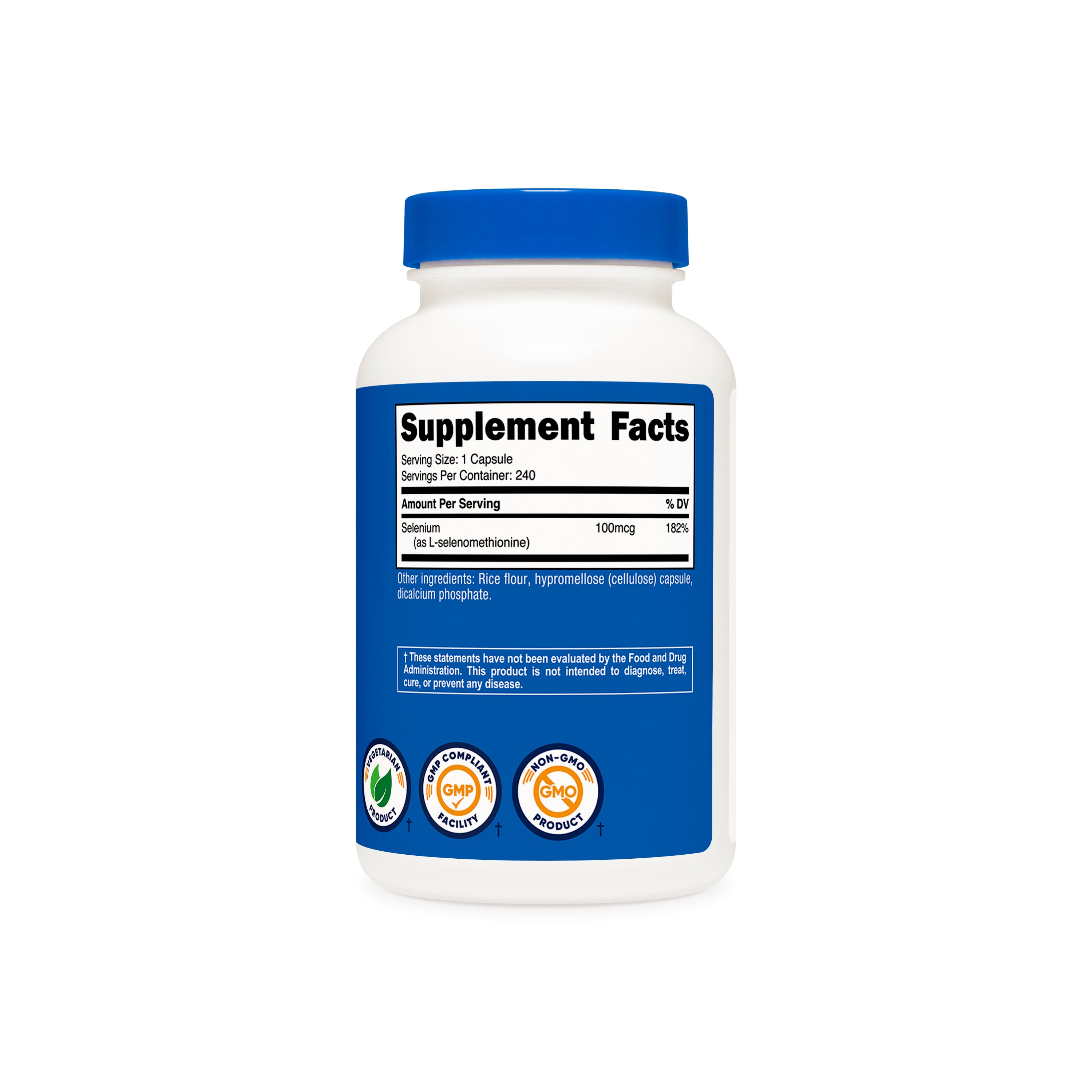 Nutricost Selenium Capsules