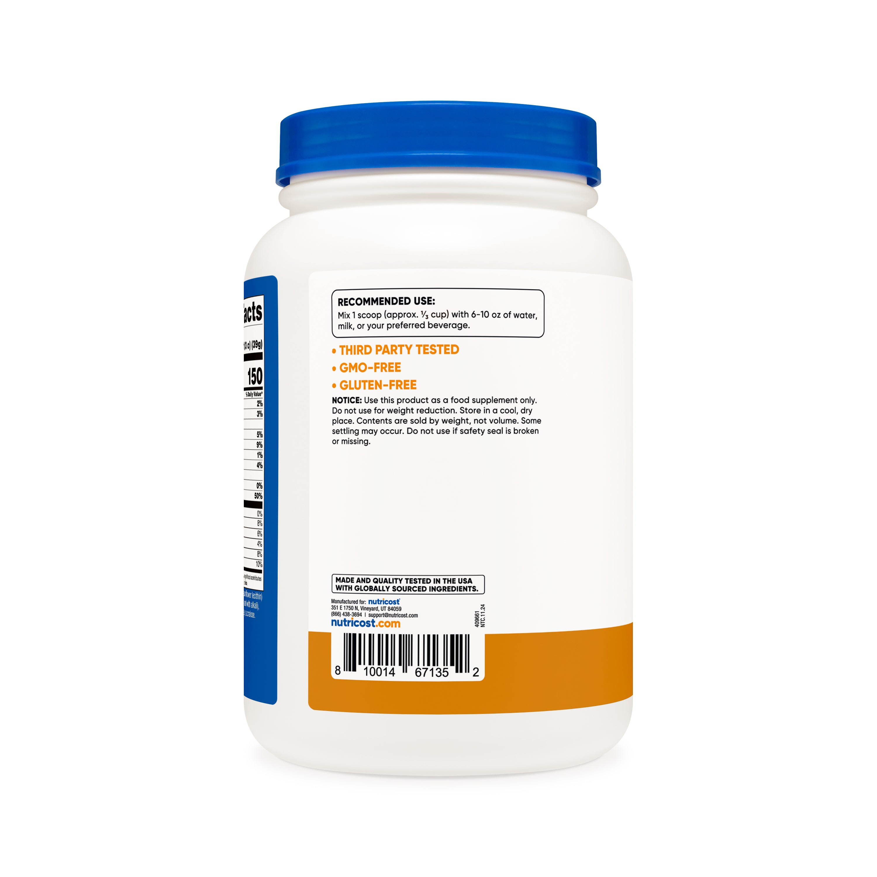 Nutricost Whey Protein Isolate Powder