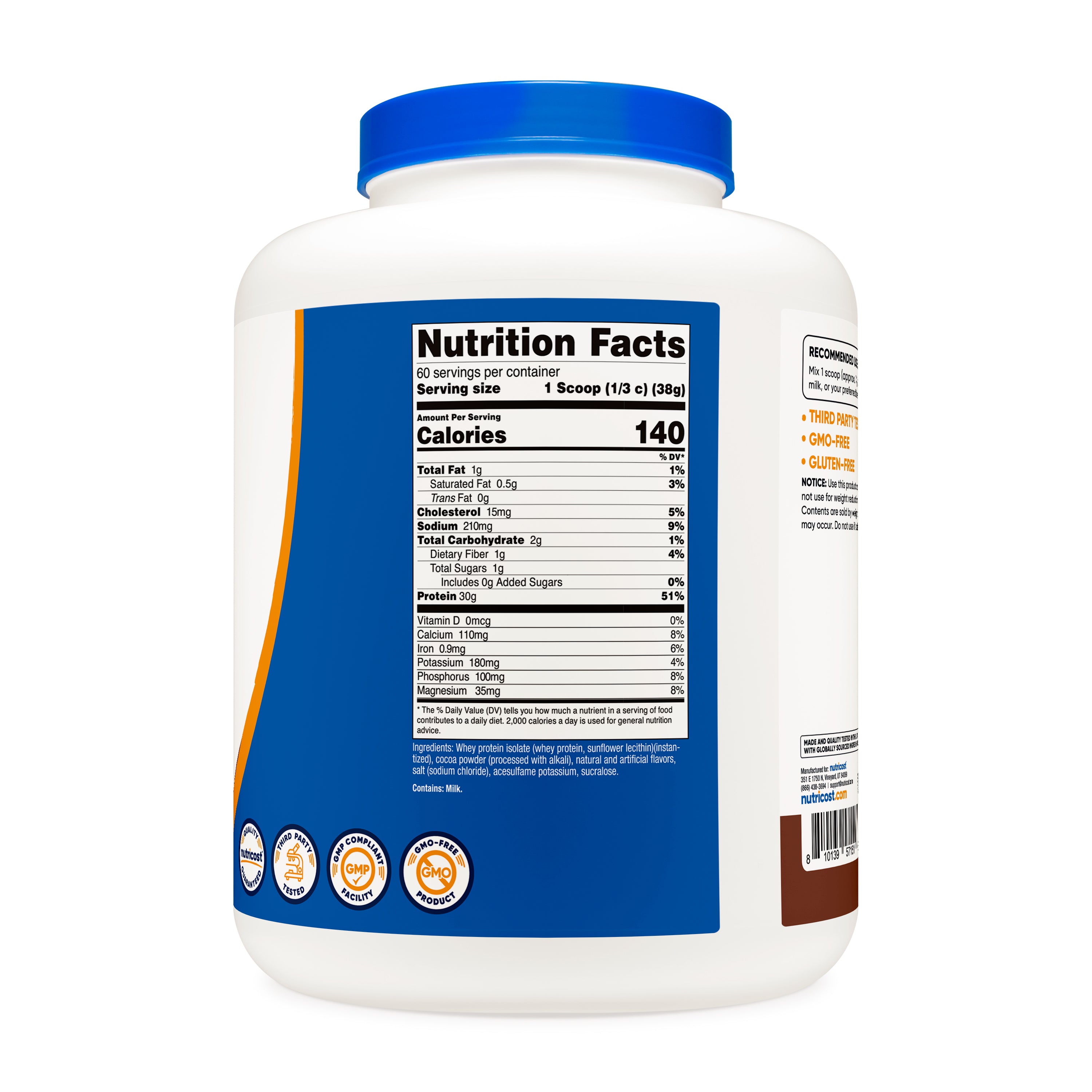 Nutricost Whey Protein Isolate Powder