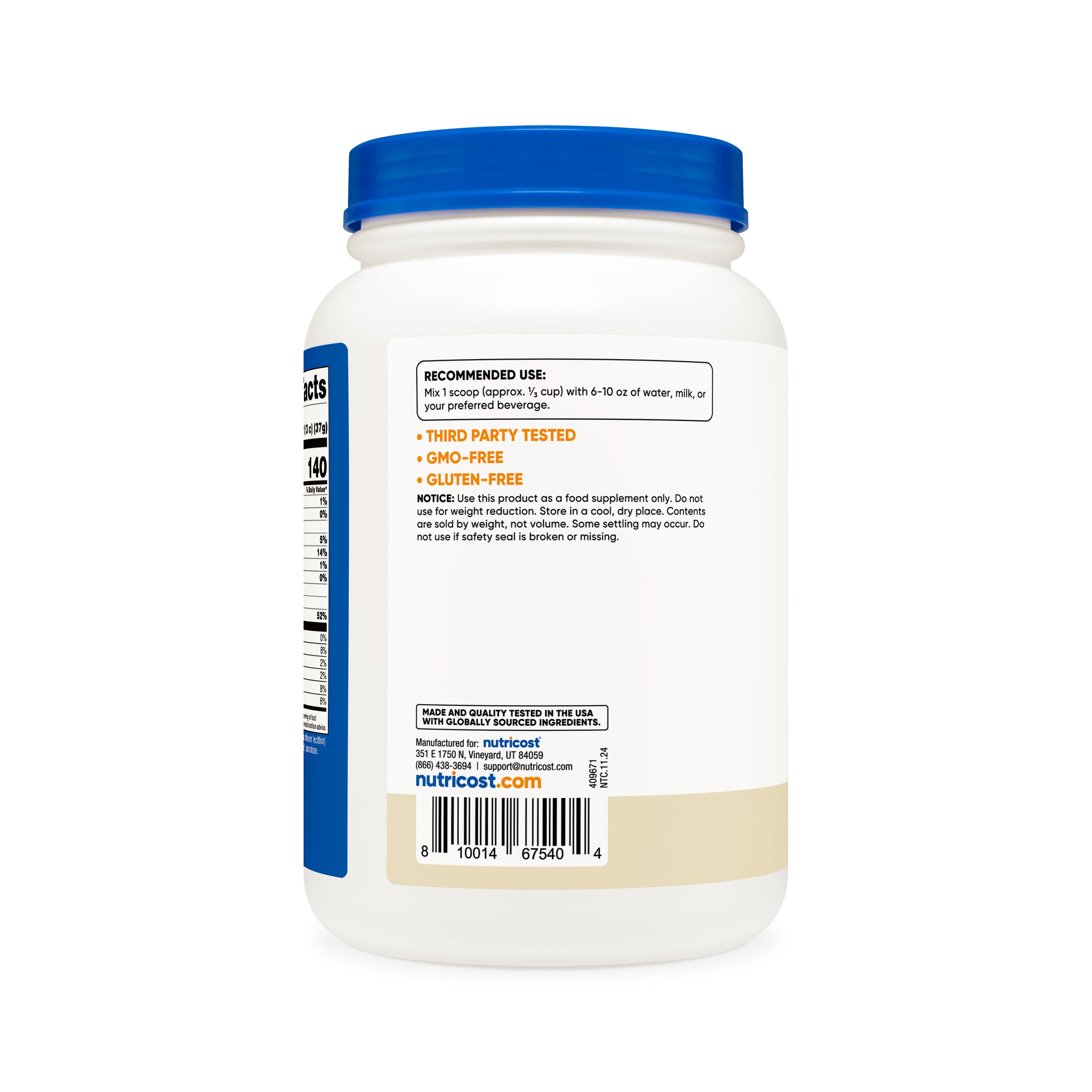 Nutricost Whey Protein Isolate Powder