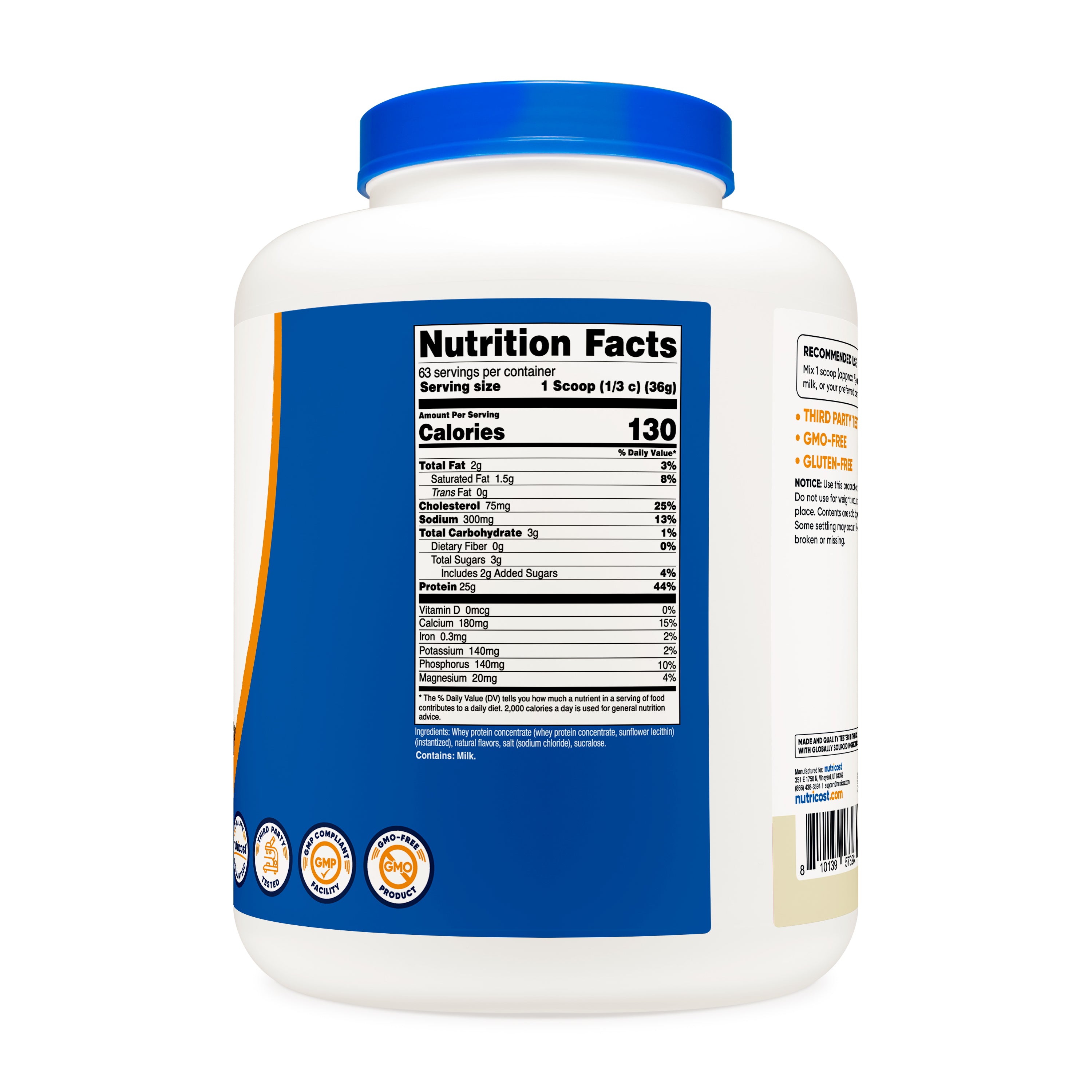 Nutricost Whey Protein Concentrate Powder