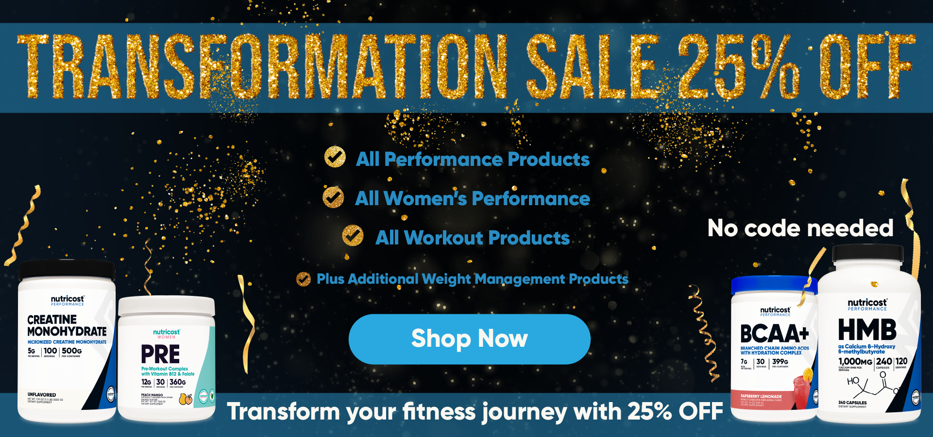 Nutricost - Take Control of Your Health