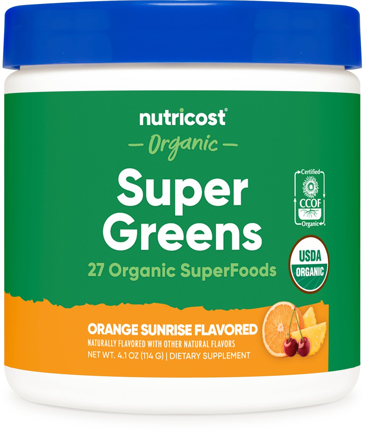Nutricost Organic Super Greens Powder - 10 Servings