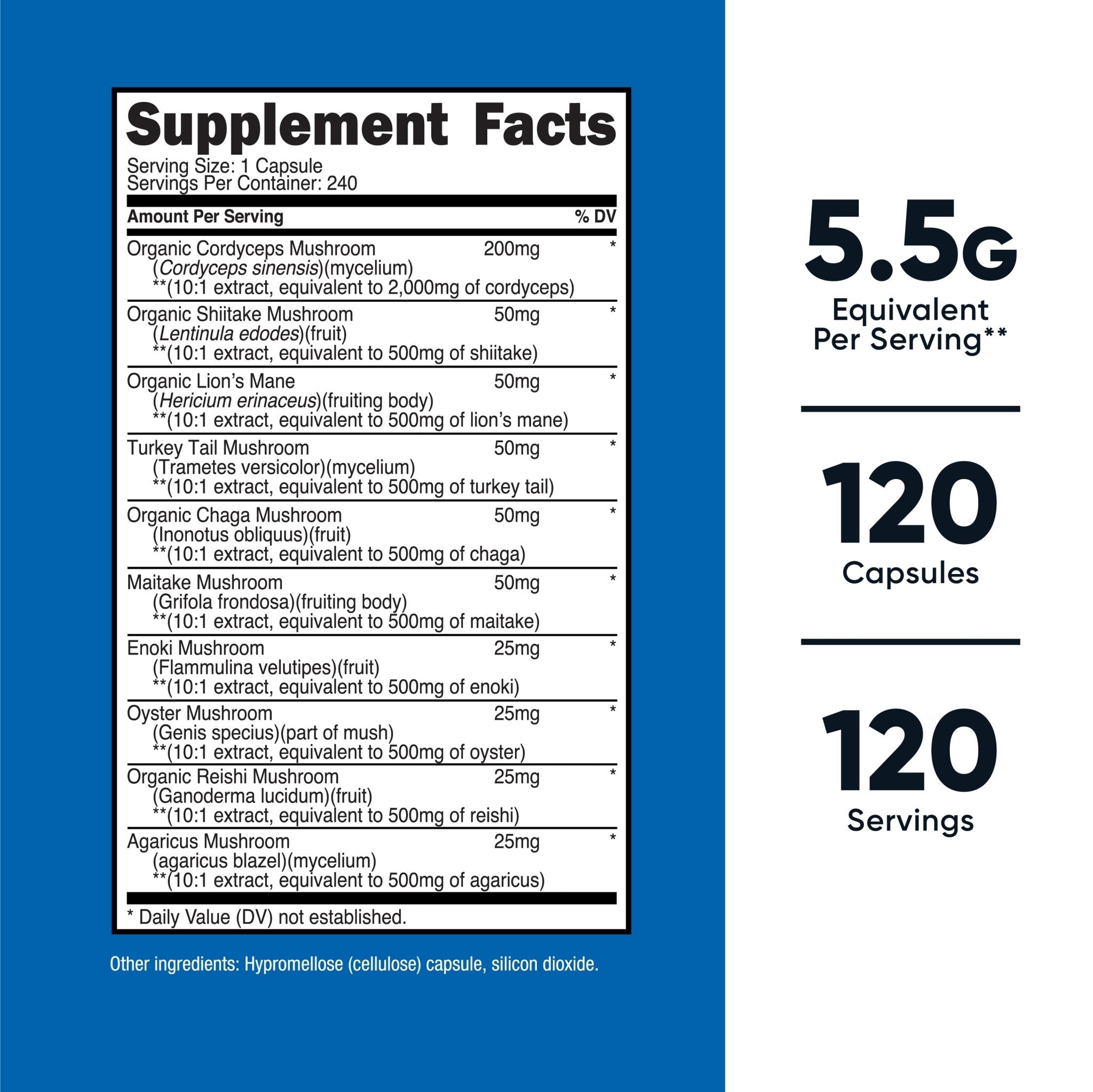 Nutricost Mushroom Complex