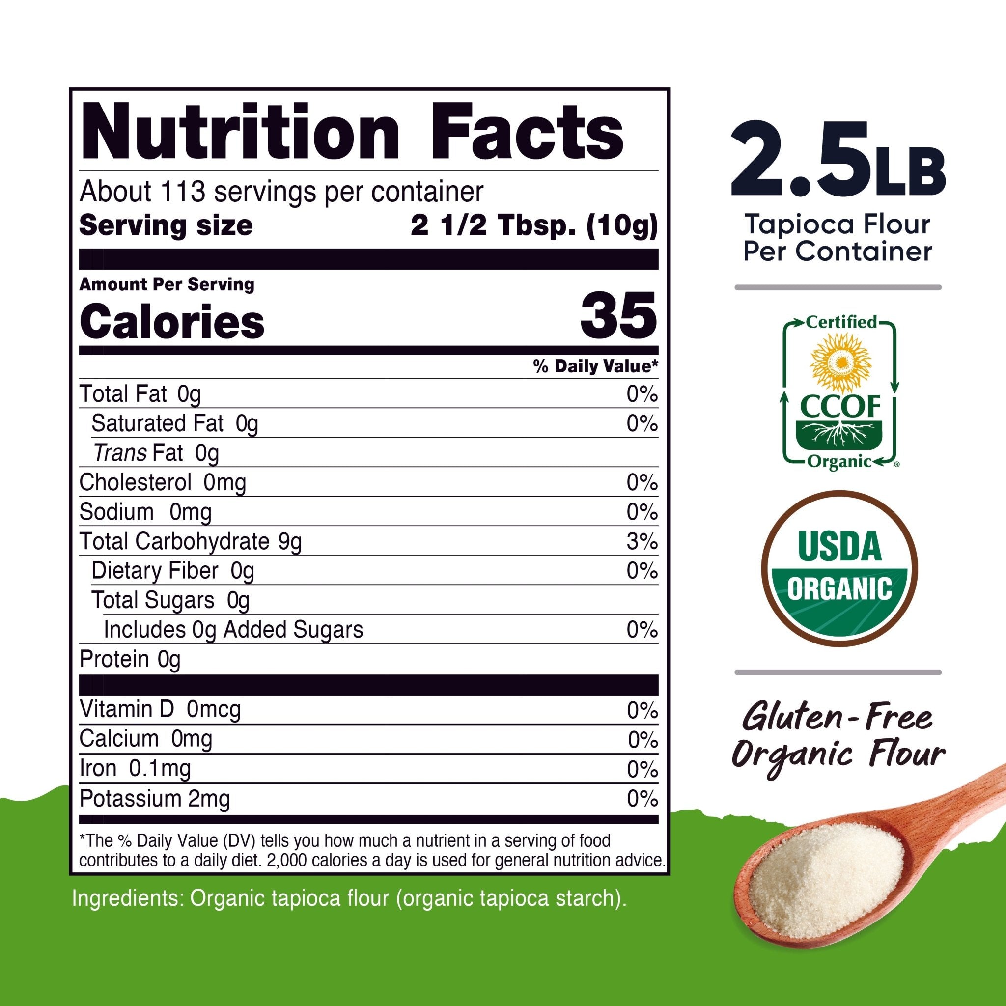 Nutricost Pantry Organic Tapioca Flour