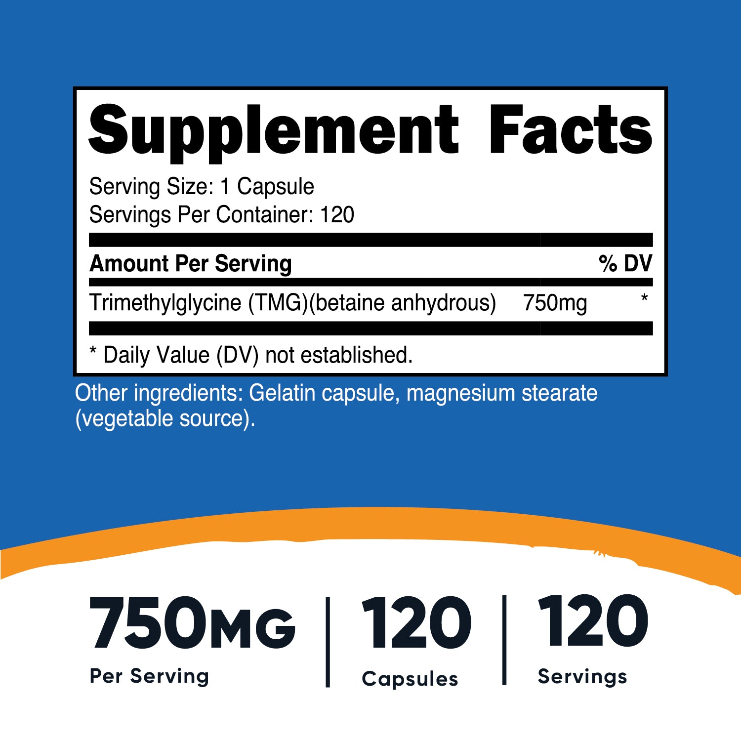 Nutricost TMG Capsules